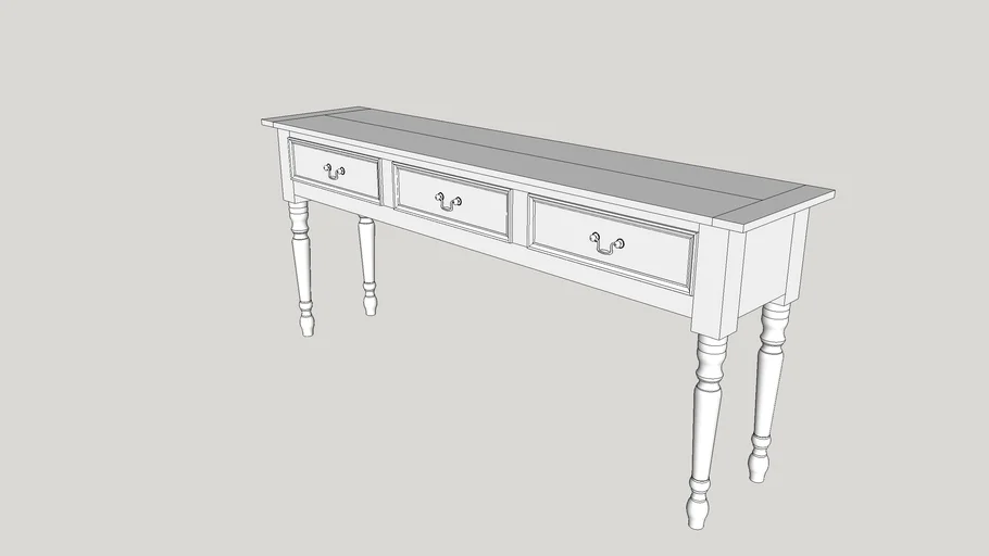 Serving table | 3D Warehouse