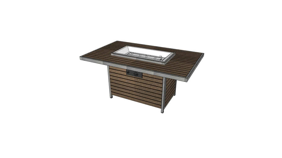 Brooks Fire Table | 3D Warehouse