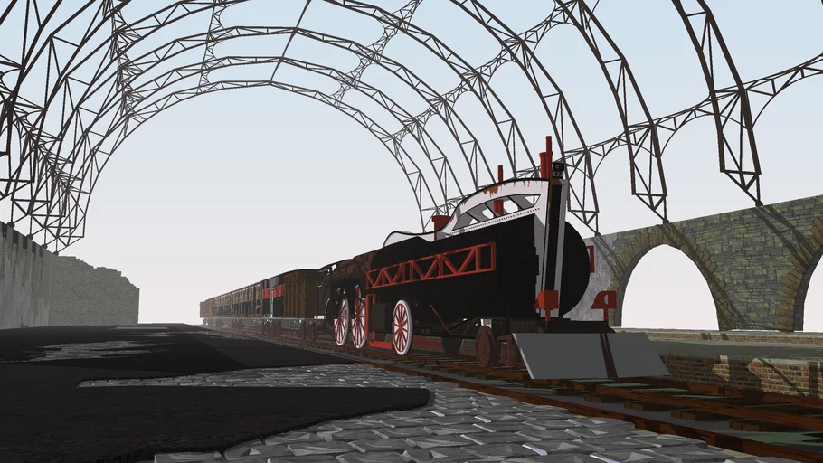 Dracula ghost train | 3D Warehouse