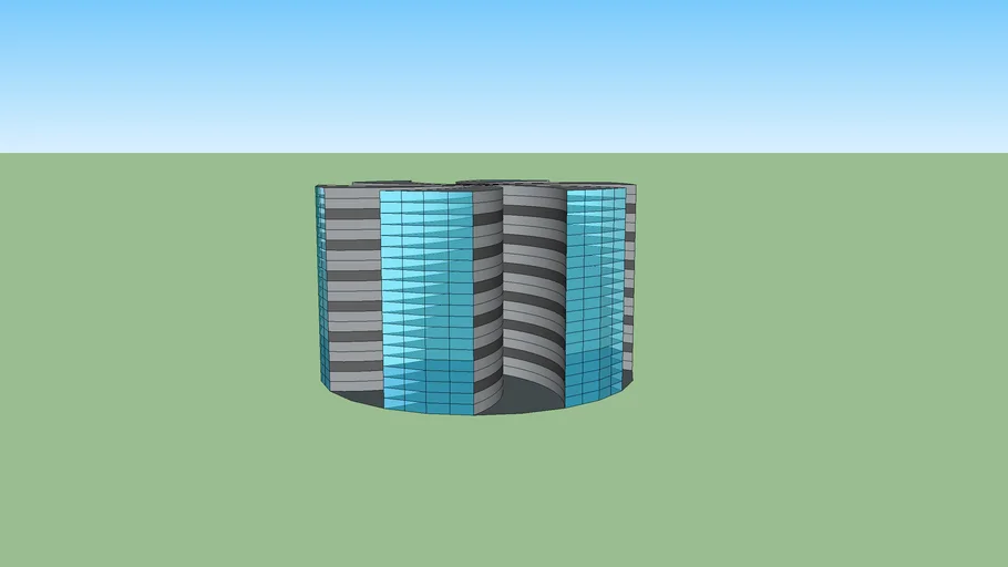 Building Of Company | 3D Warehouse
