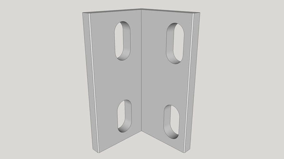 L Bracket Double_1_0 | 3D Warehouse