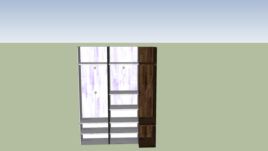 Wardrobe open] | 3D Warehouse