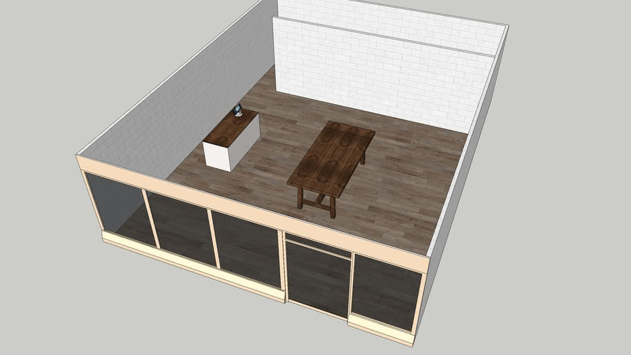 table+counter | 3D Warehouse