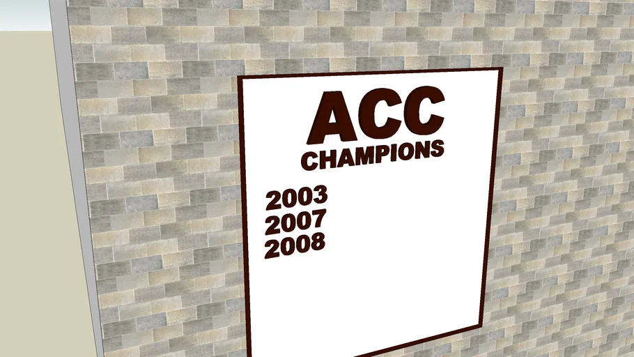 Lane Stadium Preliminary Model | 3D Warehouse