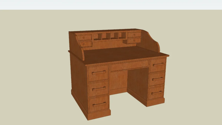 Study Desk | 3D Warehouse