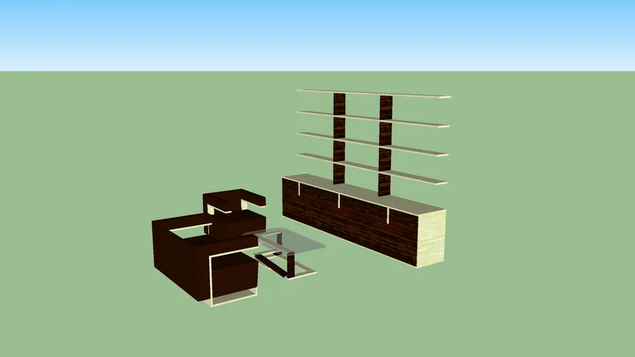 Modern living room | 3D Warehouse