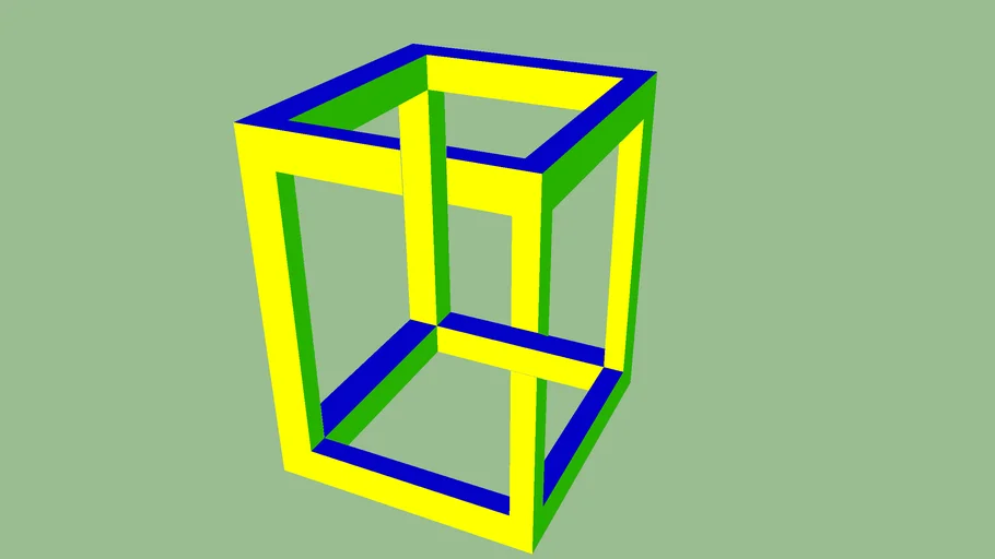 Impossible Cube | 3D Warehouse