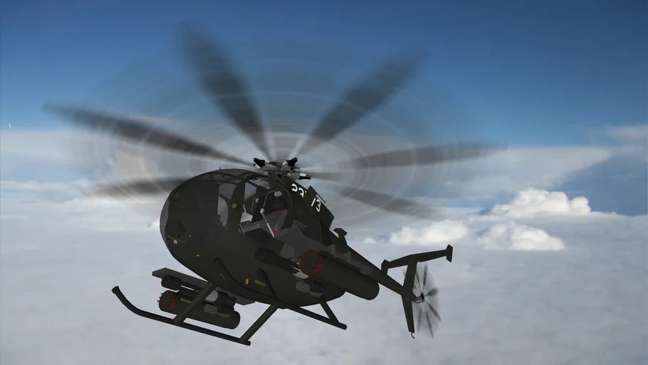 AH-6 LITTLE BIRD | 3D Warehouse