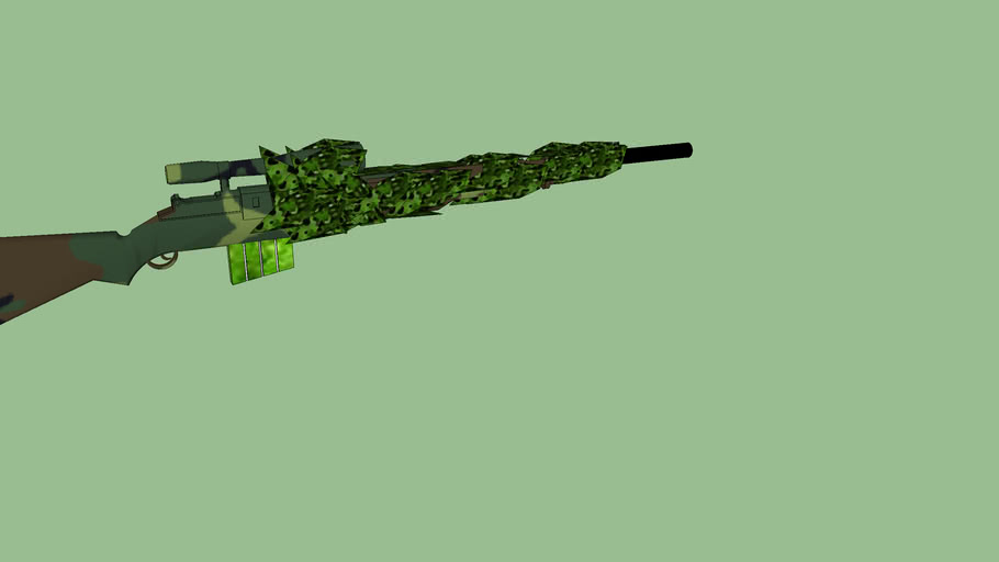 M21 Suppressed Sniper Rifle