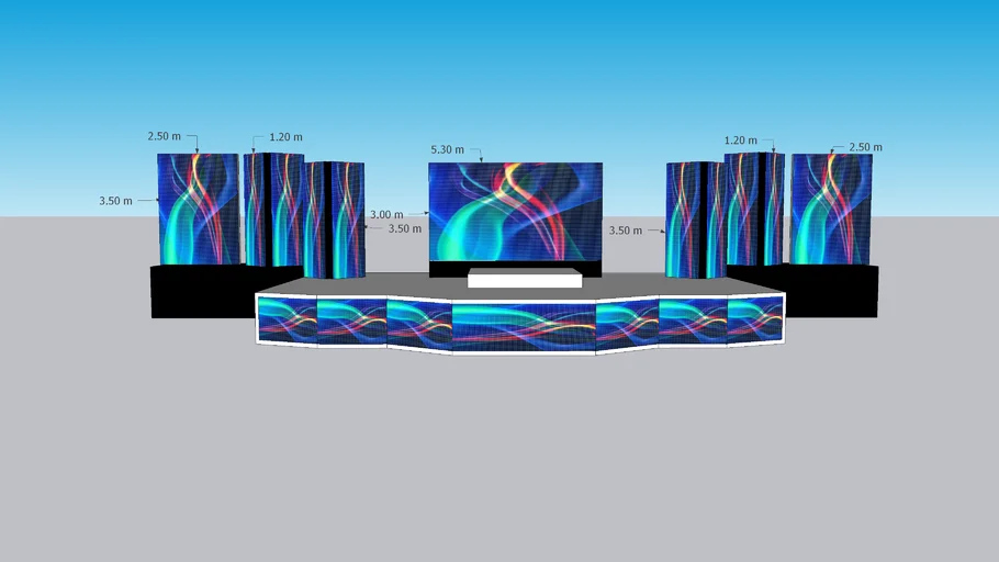 stage | 3D Warehouse