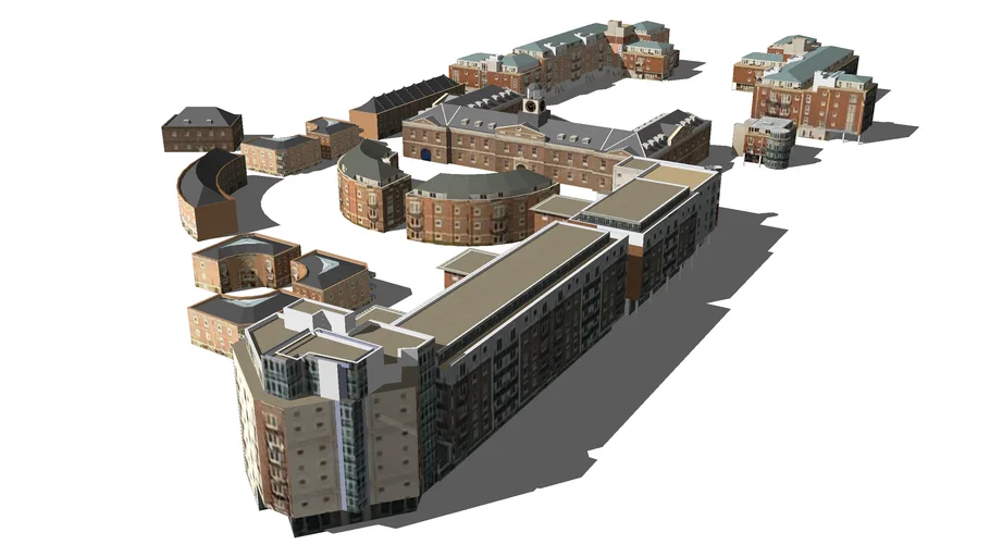 Harbour view complex (gun wharf Portsmouth UK) updated | 3D Warehouse