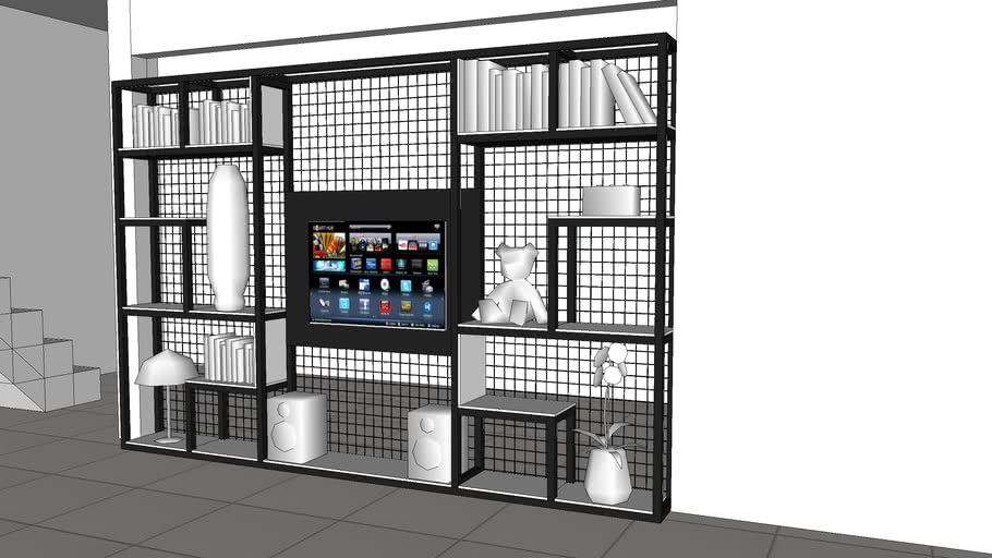 Backdrop Tv Besi | 3D Warehouse