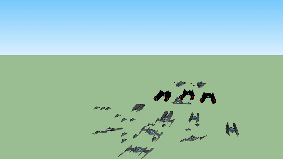 space battle | 3D Warehouse