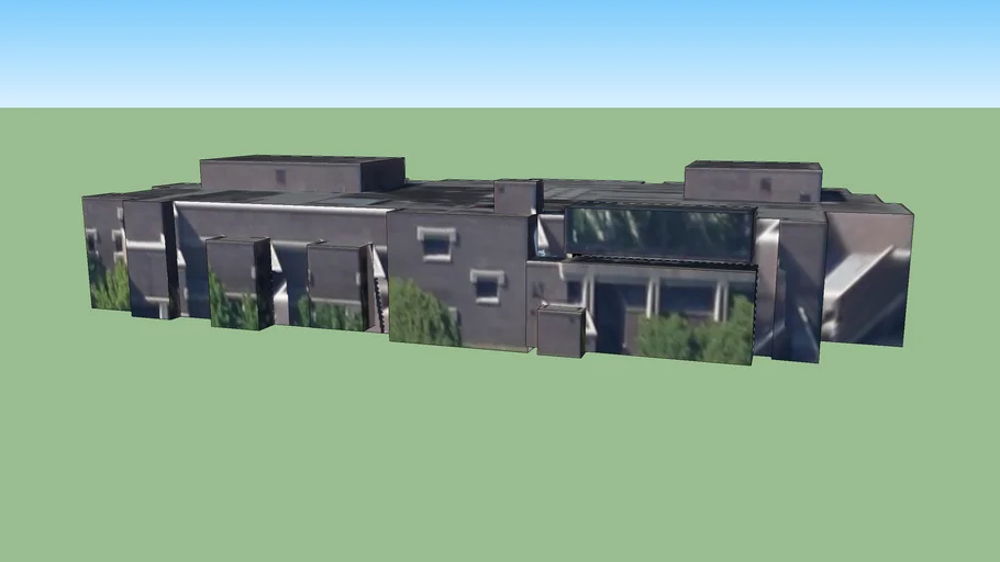 BBH-Bernard J. Brommel Hall | 3D Warehouse