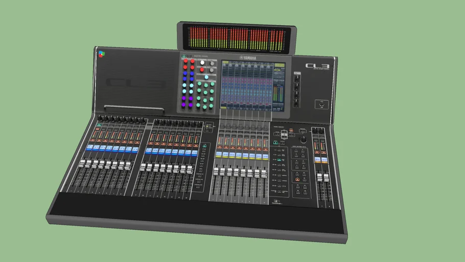 Yamaha CL3 | 3D Warehouse