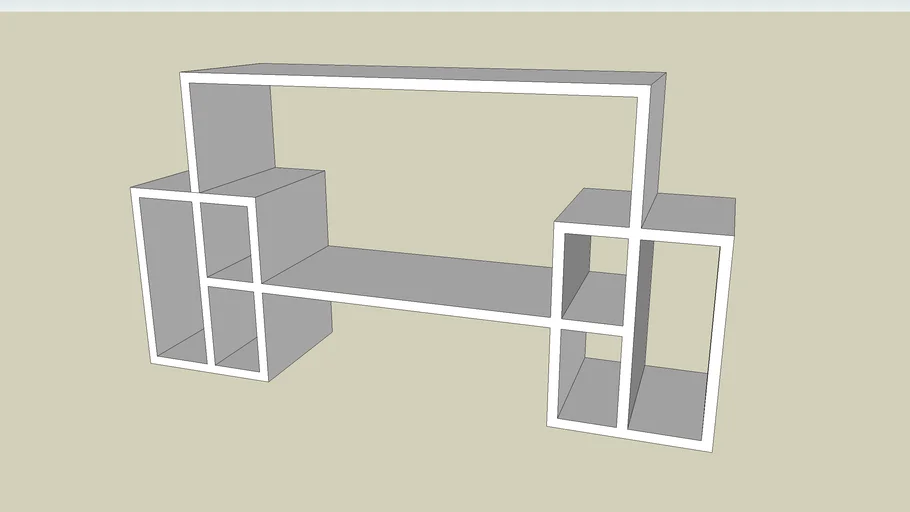 TV Bench | 3D Warehouse