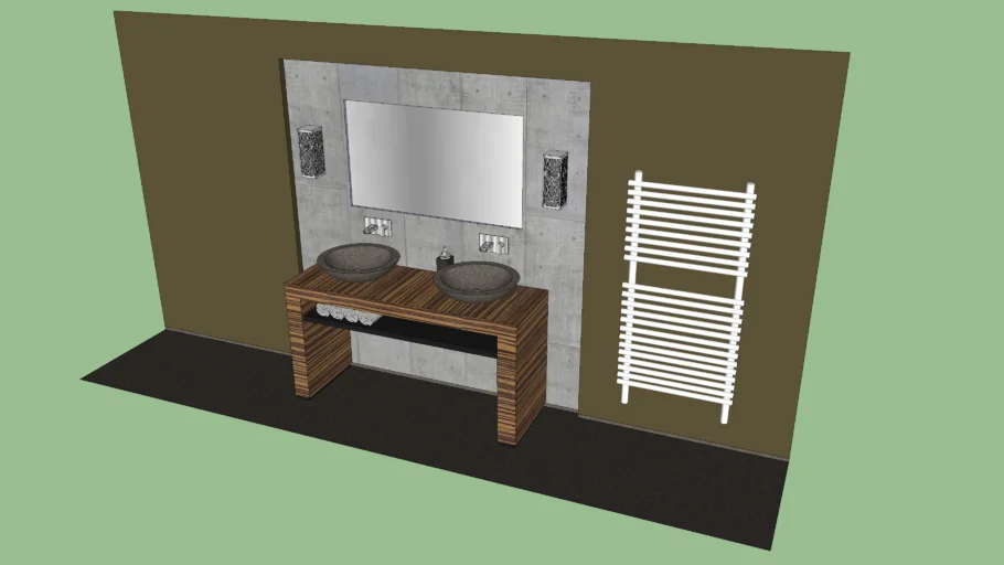 Modern bathroom | 3D Warehouse