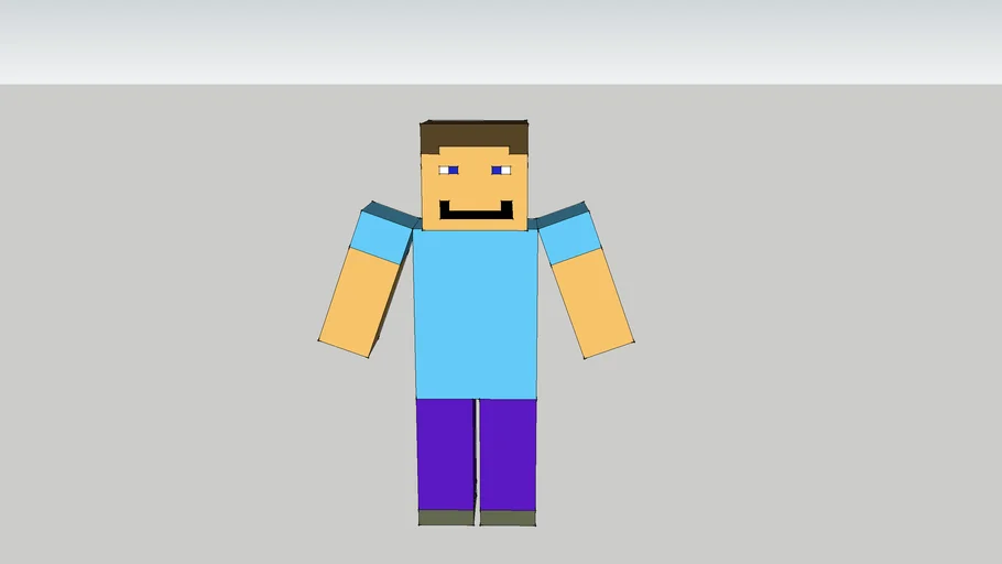 Steve (Minecraft) | 3D Warehouse