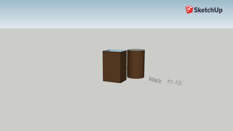 1. Simple introduction to Sketchup free, basic 3D shapes | 3D Warehouse