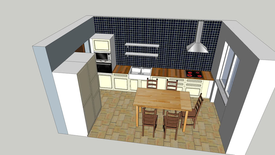 Small kitchen | 3D Warehouse