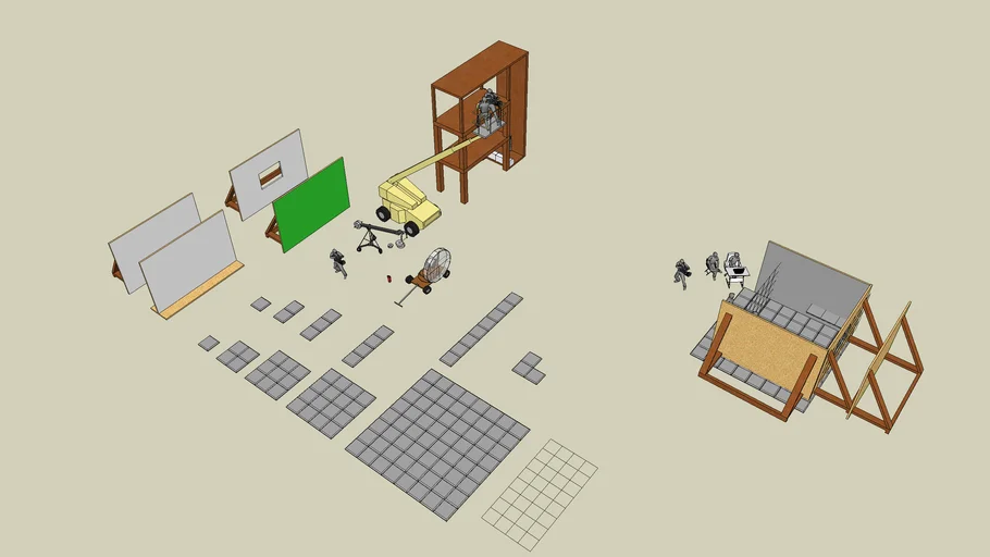 Prison Movie Set | 3D Warehouse