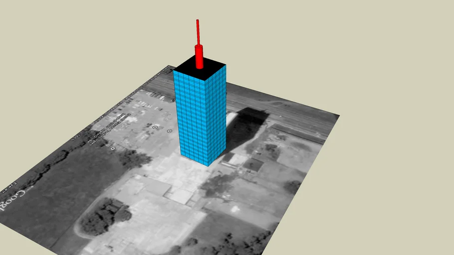 Stevan Alfirovic 06/87 - Zgrada 'Usce',Beograd | 3D Warehouse