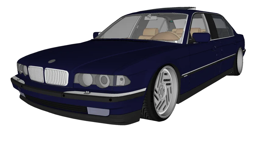 BMW L7 E38 | 3D Warehouse