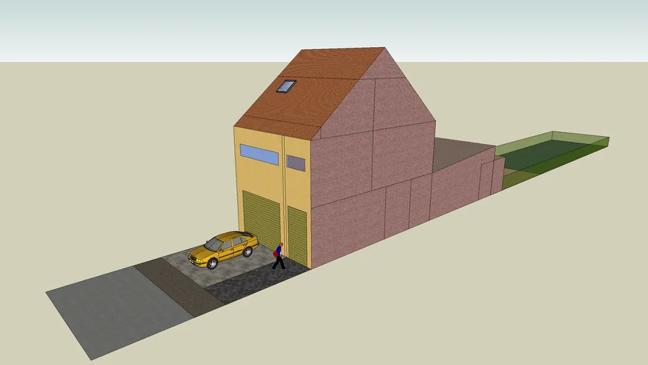 Row-house | 3D Warehouse