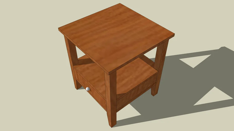 Target Metropolitan End Table | 3D Warehouse