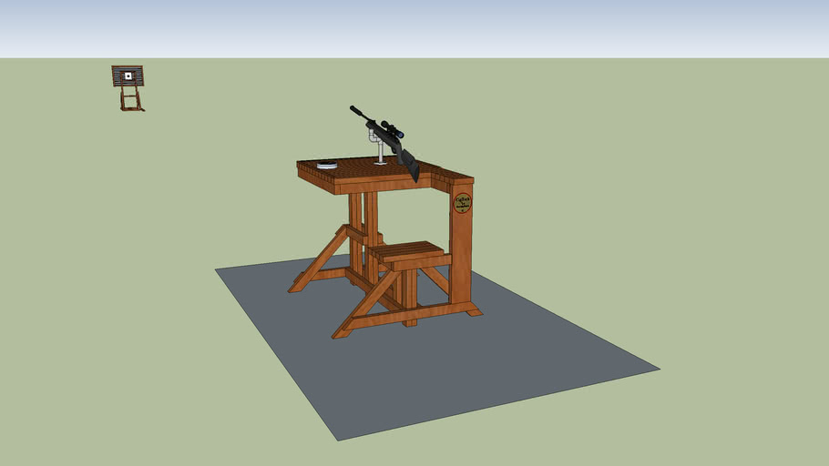 Shooting Bench | 3D Warehouse