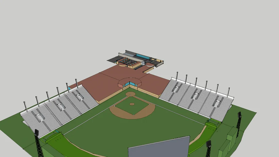 Estadio de Beisbol | 3D Warehouse
