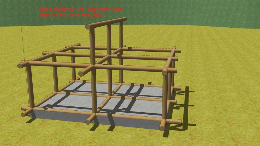 log frame 3d | 3D Warehouse