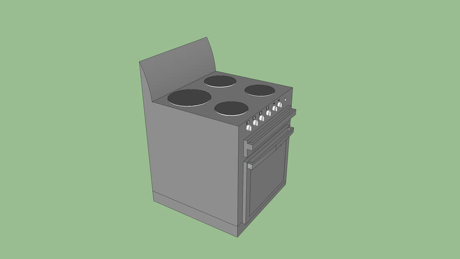 electric oven | 3D Warehouse