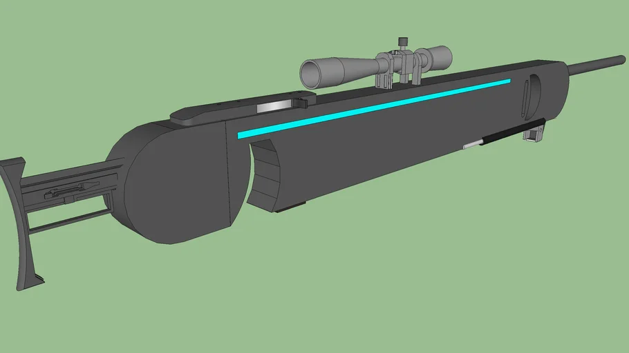 Futuristic Sniper Scope