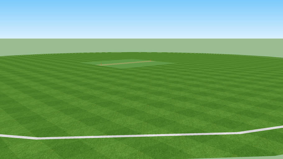 Cricket Pitch | 3D Warehouse