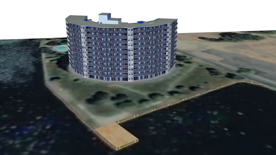 the Anchorage - Semi-Circle Building | 3D Warehouse