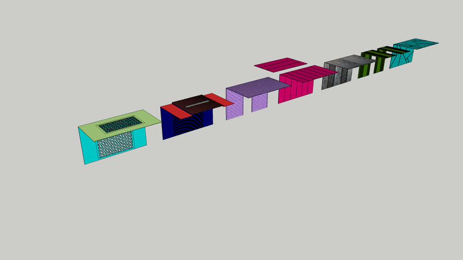 Reception Back Wall | 3D Warehouse