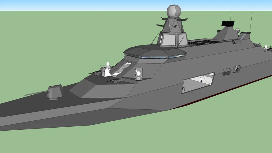 Multi Role Vessel | 3D Warehouse