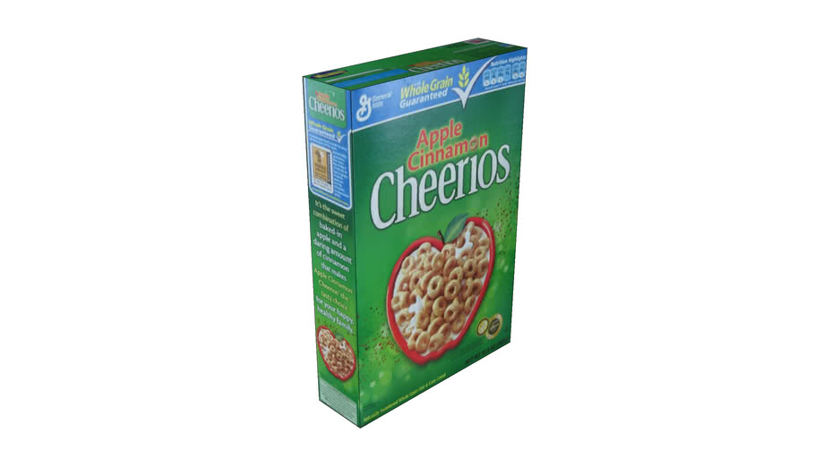 Apple Cinnamon Cheerios | 3D Warehouse