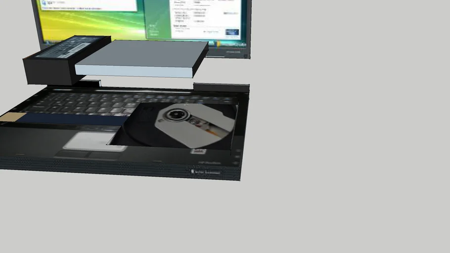 HP Pavilion Dv5000 | 3D Warehouse