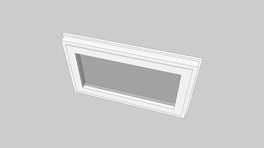 Window KCT_1000x600 | 3D Warehouse