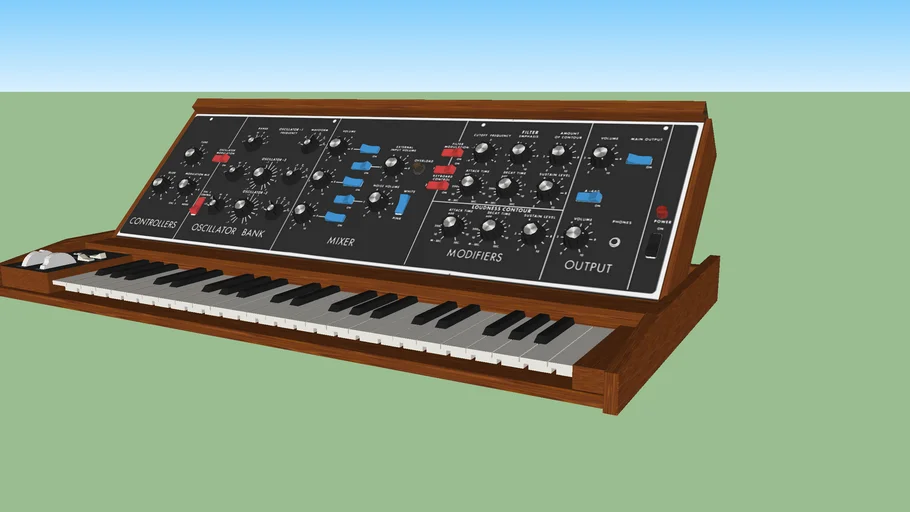 Minimoog | 3D Warehouse