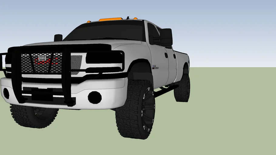 2002 Gmc Sierra 2500HD lb7 Duramax | 3D Warehouse