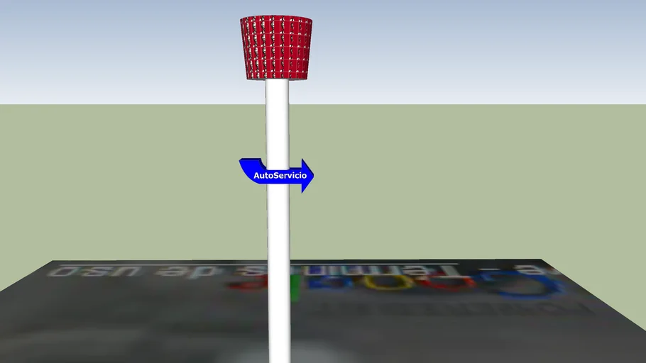 Letrero de KFC | 3D Warehouse