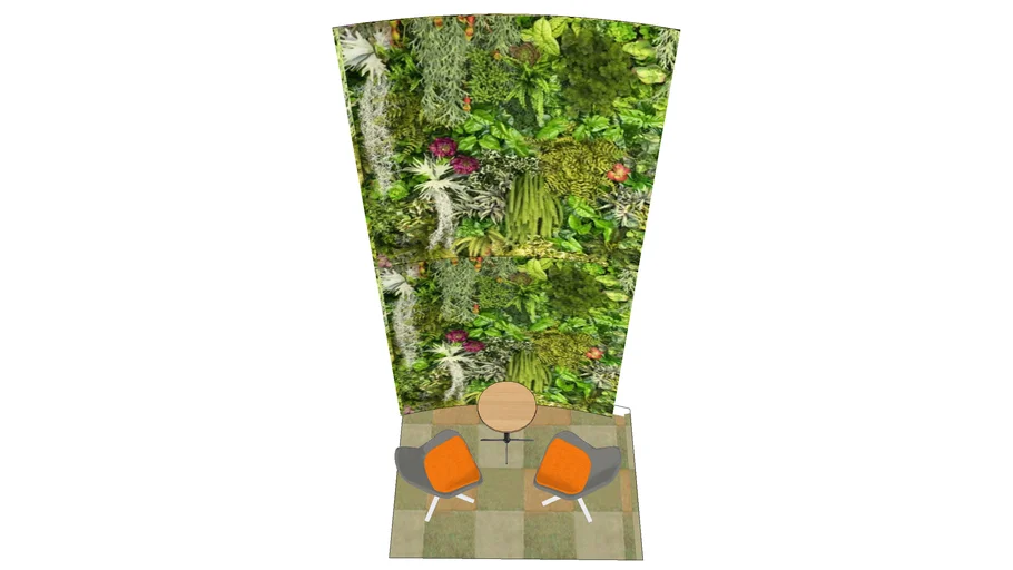 Green wall - breakout | 3D Warehouse