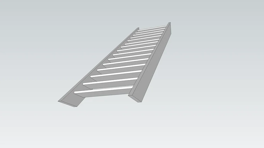 trap 3000 x 1000 | 3D Warehouse