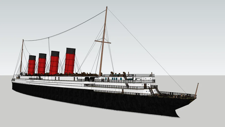R.M.S LUSITANIA | 3D Warehouse