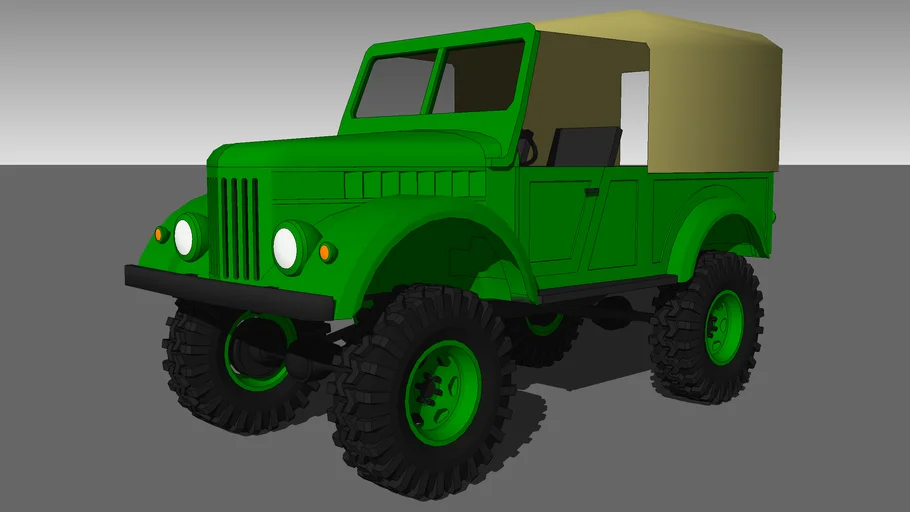 Gaz 69 | 3D Warehouse