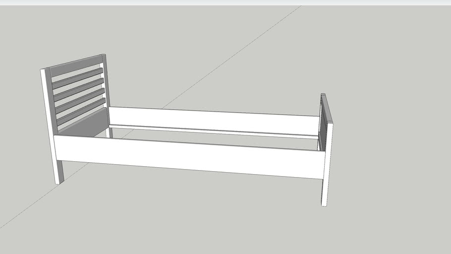 Lit 200 X100cm | 3D Warehouse