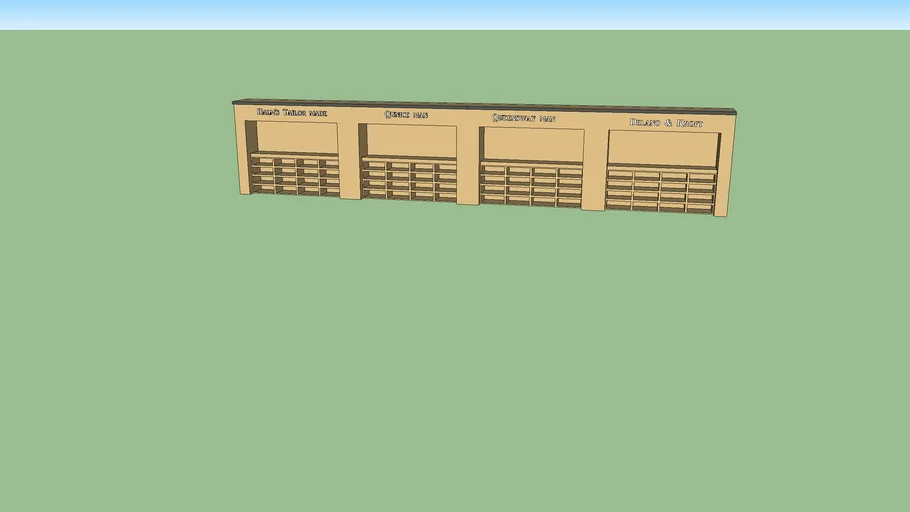 display cases 2 | 3D Warehouse
